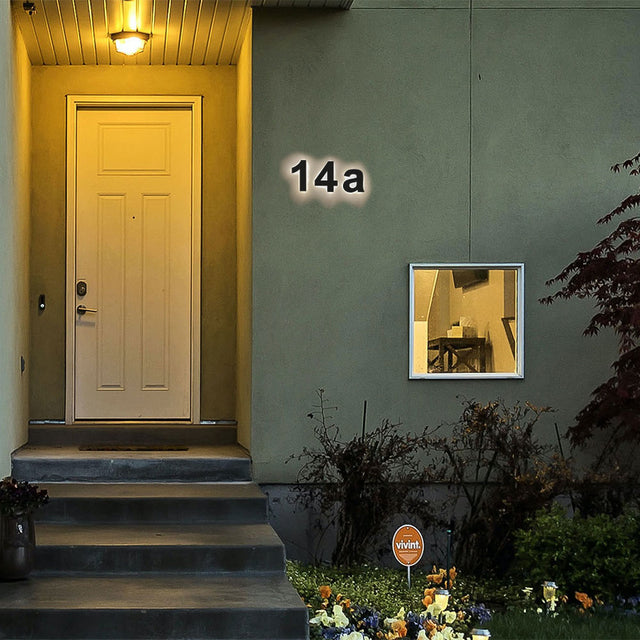 Custom House Numbers – Light Letter