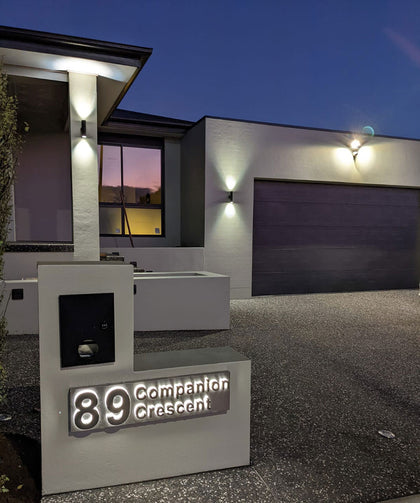 LightLetter | LED Illuminated House Numbers – Light Letter