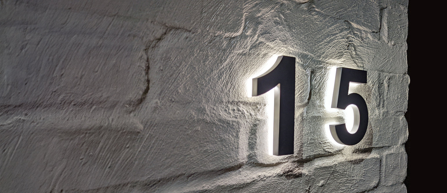 LightLetter | LED Illuminated House Numbers – Light Letter