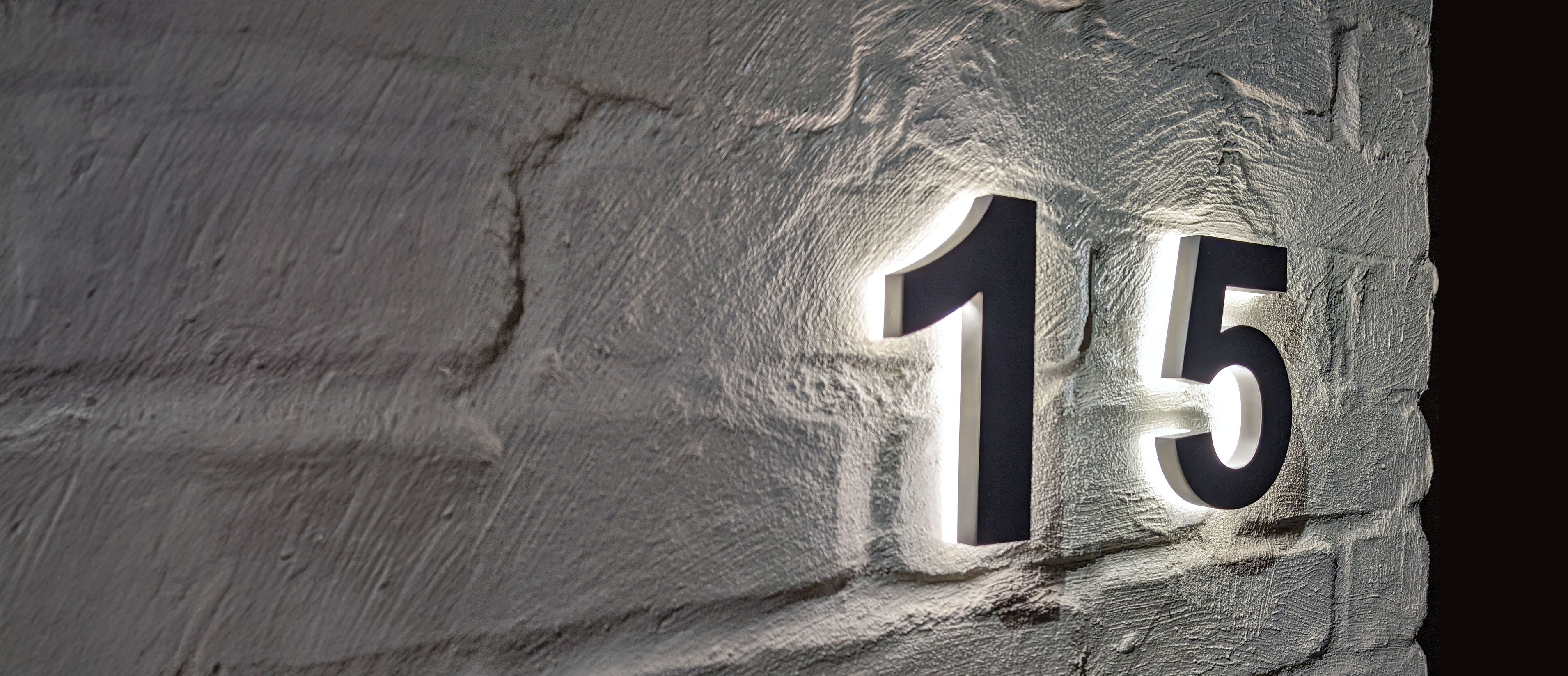 LightLetter | LED Illuminated House Numbers – Light Letter